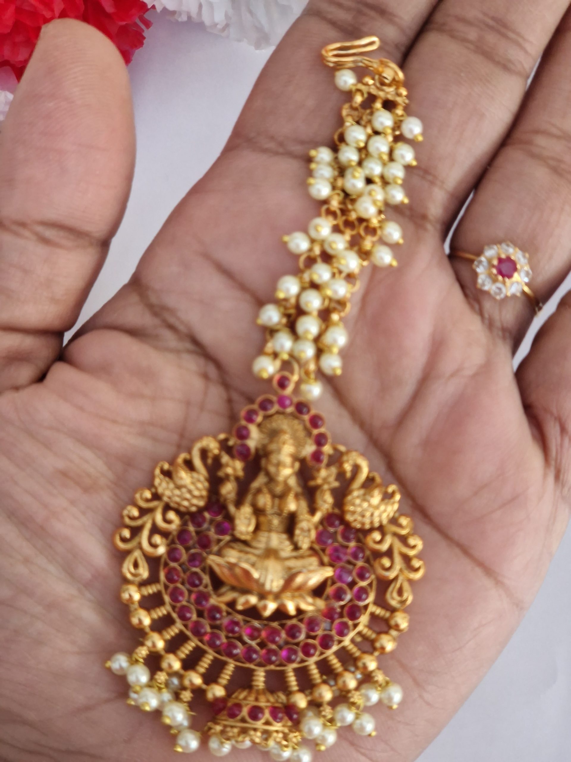 Mat Lakshmi Tikka-3029 – Sarah Collection