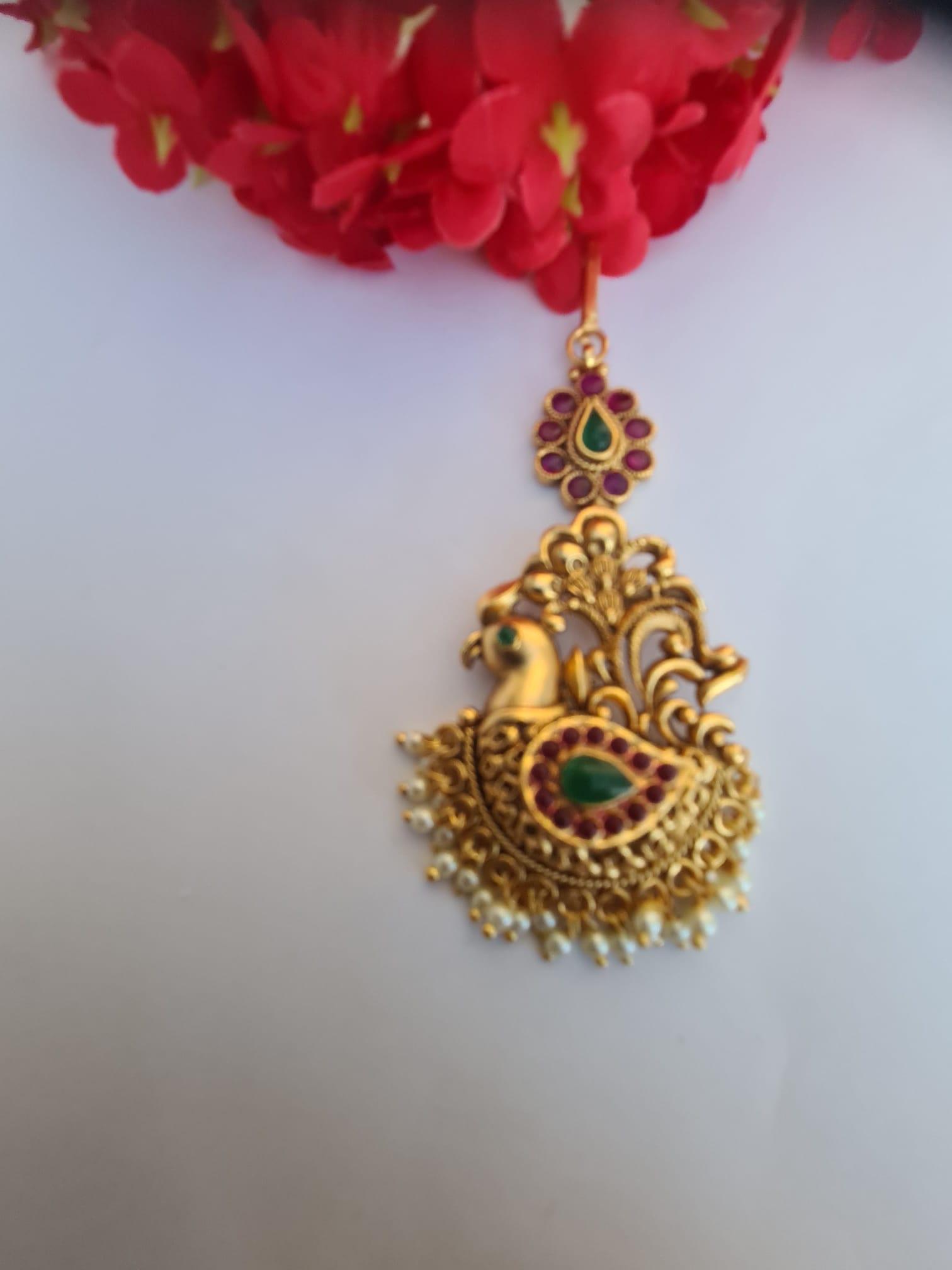 Mat peacock Tikka-3081 – Sarah Collection