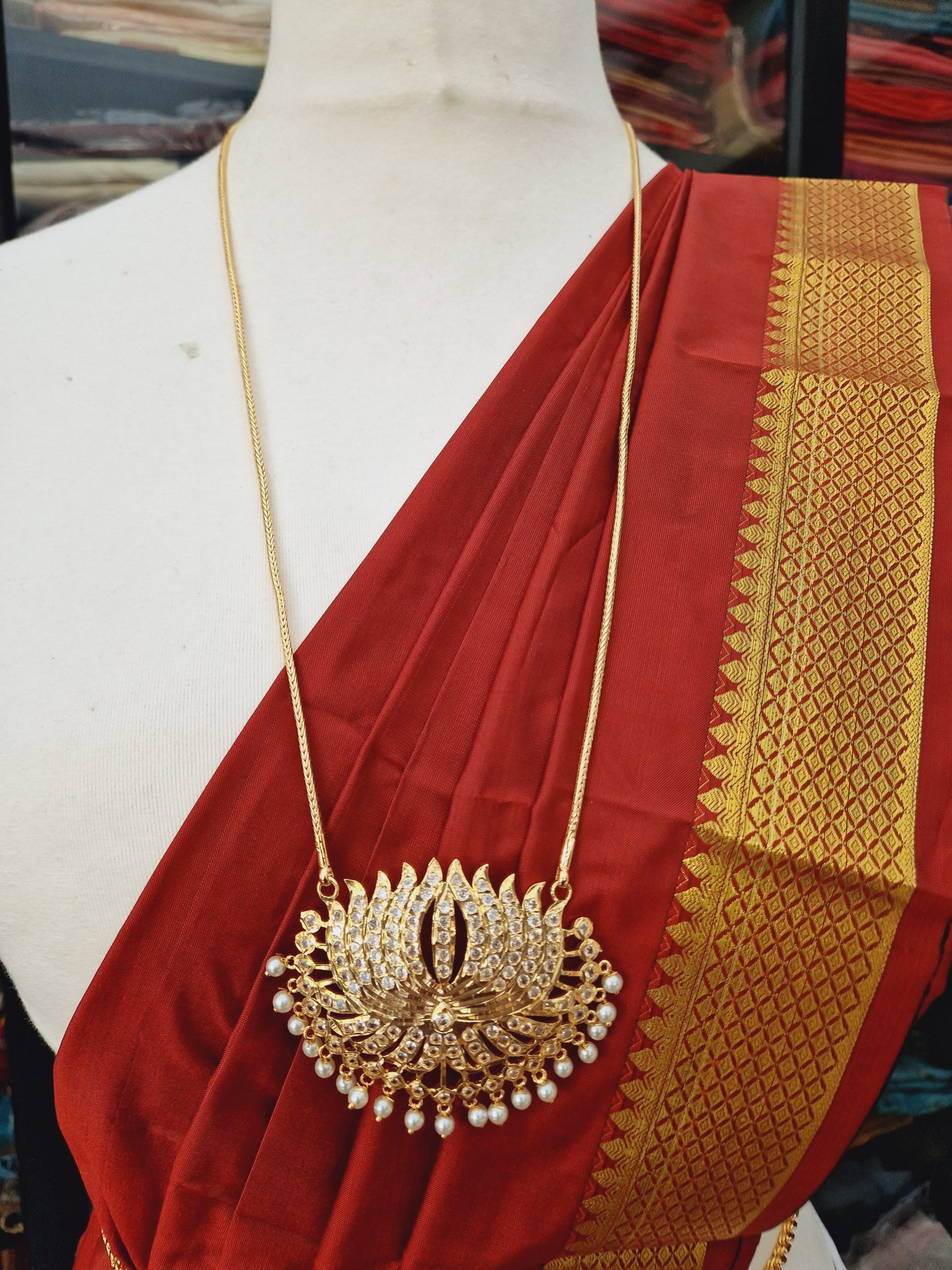 Impon Pathakkam with kodi type chain-25015 – Sarah Collection